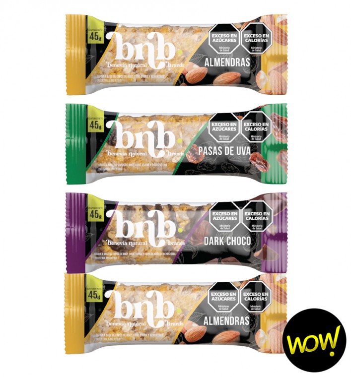WOWCO | Barritas BNB Natural Brands. Saludables con Almendras ...